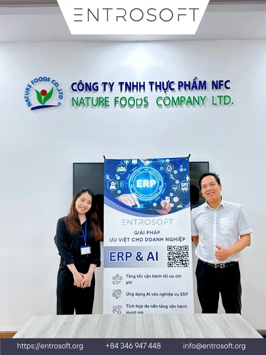 Lễ Kick-Off dự án quản trị doanh nghiệp (ERP) cho NFC Foods | Entrosoft